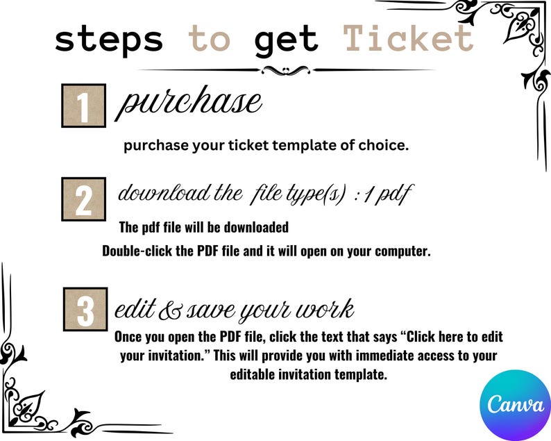 Breakfast Voucher Template, Breakfast Invite, Surprise Breakfast ...
