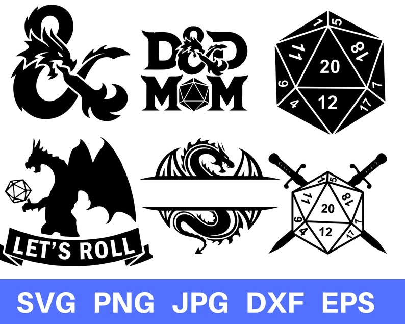 Dnd Svg Dnd Dxf Dnd Mug Dnd Png Dnd Cut Files Dnd - Etsy México