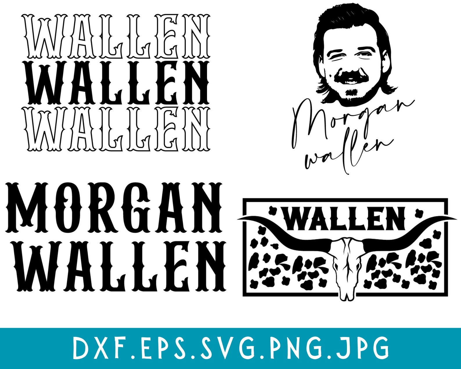 Morgan Wallen Svg, Morgan Wallen Png, Svg Files for Cricut, Morgan ...