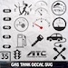 Gas Tank Decal Svg Bundle,gas Tank Decal Png,gas Tank Man Svg, Gas Tank ...