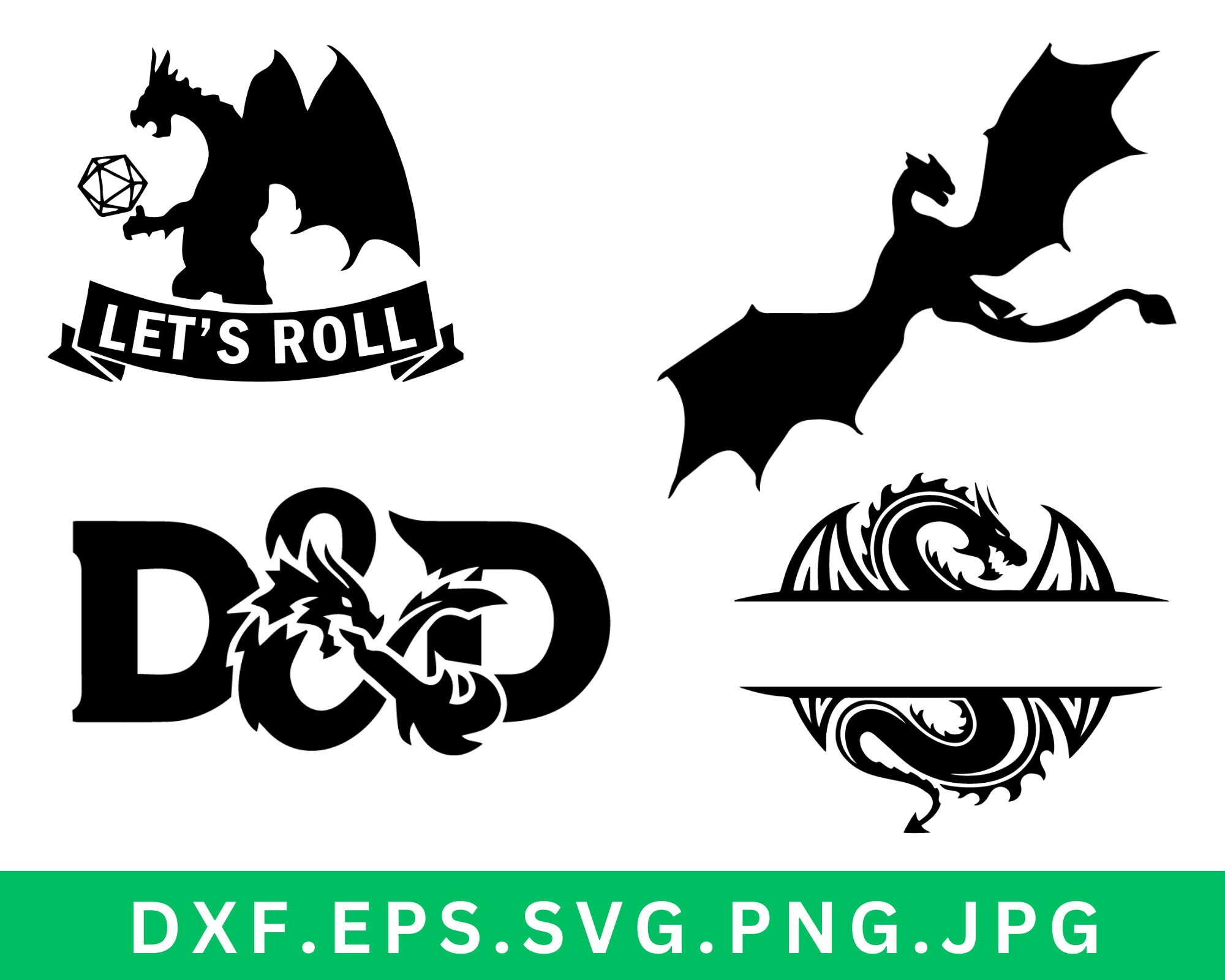 Dnd Svg Png Bundle Dragon Svg Dnd Svg Svg for Shirts Dnd - Etsy UK