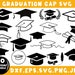 Graduation Hat Svg Bundle Graduation Clipart Graduation Svg - Etsy