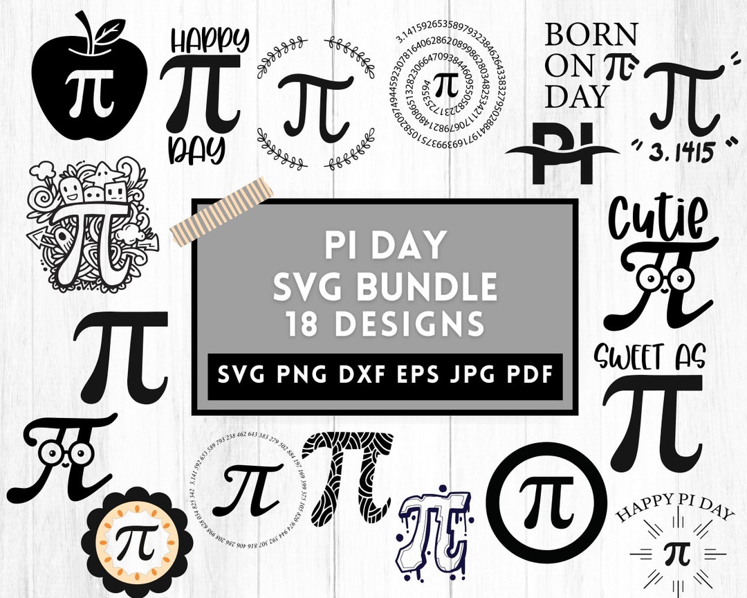 Pi Day Svg, Happy Pi Day Svg, Math Svg, Pi Svg, Svg Files for Cricut ...