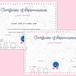 Editable Certificate of Completion Template, Certificate of Achievement ...