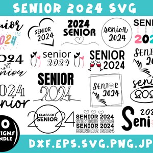 Senior 2024 Svg, Senior 2024 Png, Class of 2024 Svg, Senior 2024 Shirt ...