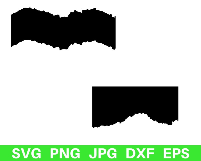 Torn Paper Svg Bundle Torn Paper Pngtorn Paper - Etsy