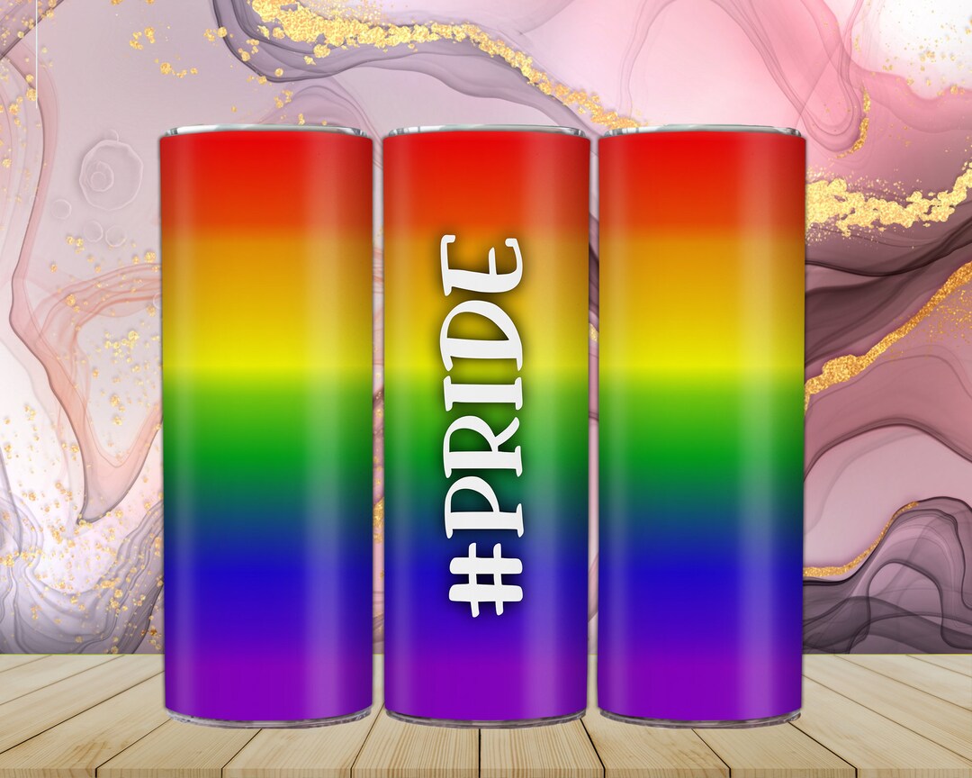 Pride Tumbler Wrap Png, Rainbow Tumbler Wrap, Custom Tumbler Wraps ...