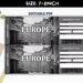 Printable Europe Surprise Trip Ticket Template, Europe Surprise Ticket ...