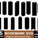 Bookmark Svg Bundle, Bookmark Png Bundle, Bookmark Dxf Bundle, Bookmark ...