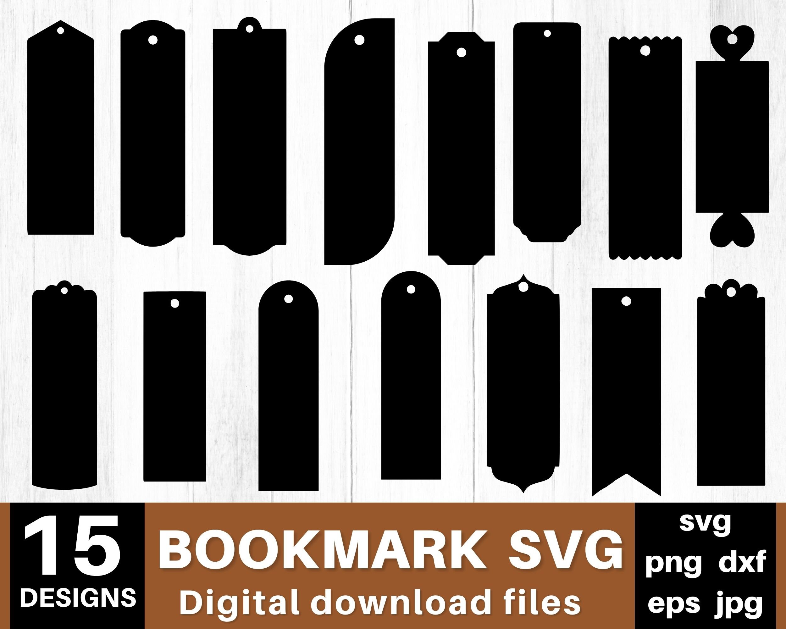 Bookmark Svg Bundle, Bookmark Png Bundle, Bookmark Dxf Bundle, Bookmark ...