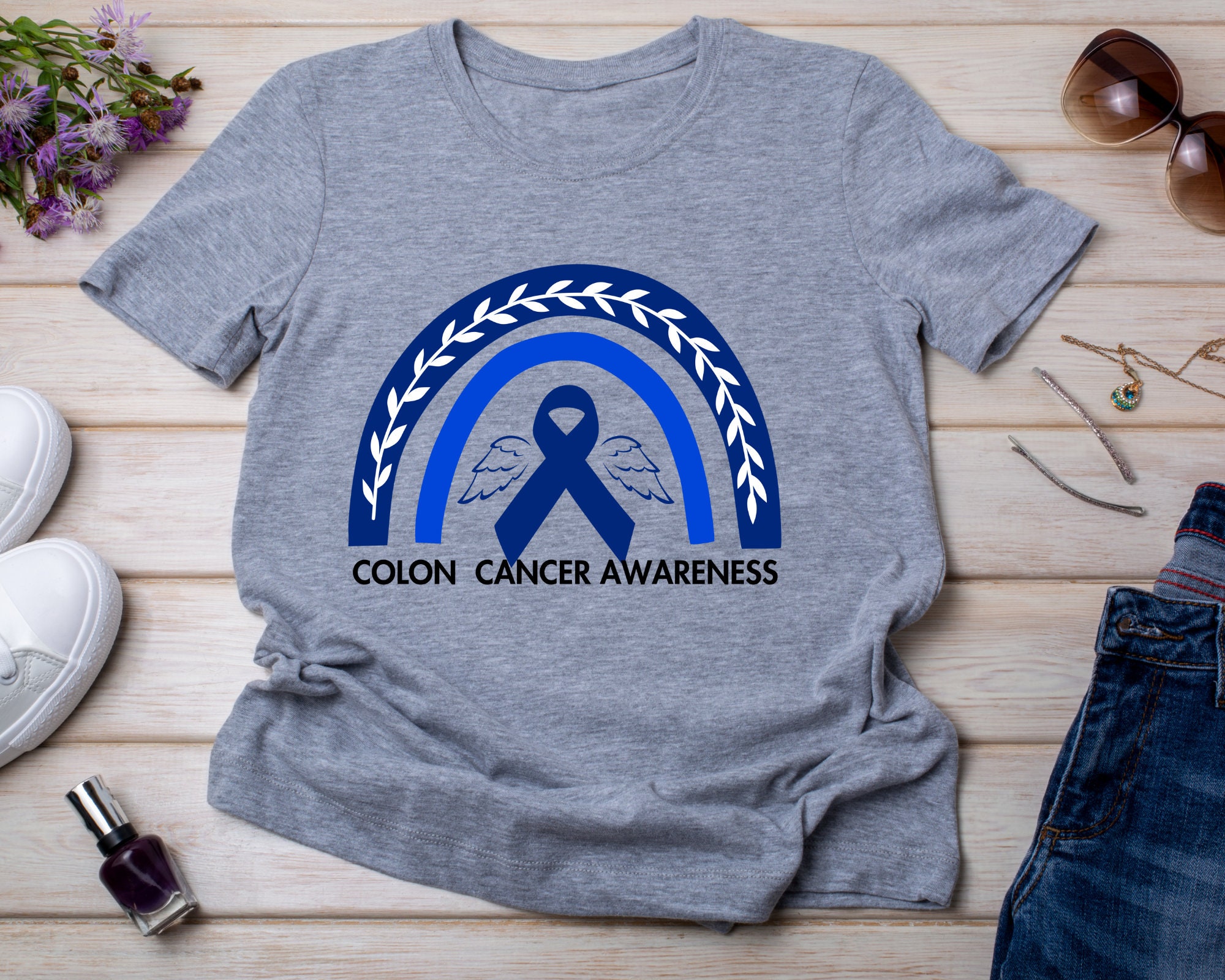 Colon Cancer Svg Bundle, Cancer Ribbon Svg, Cancer Awareness Svg, Colon ...