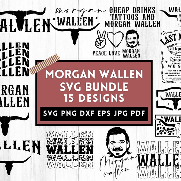 Morgan Wallen Svg - Etsy