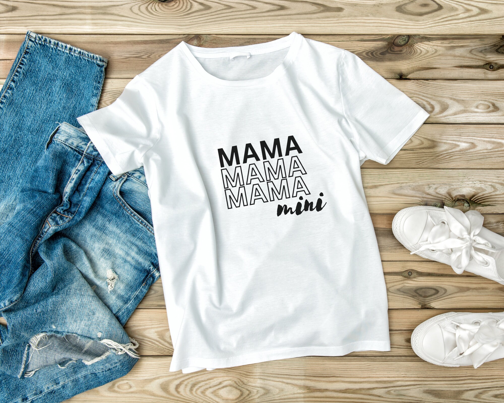 Mama and Mini Svg Mommy and Me Svg Mama Svg Mothers Day - Etsy