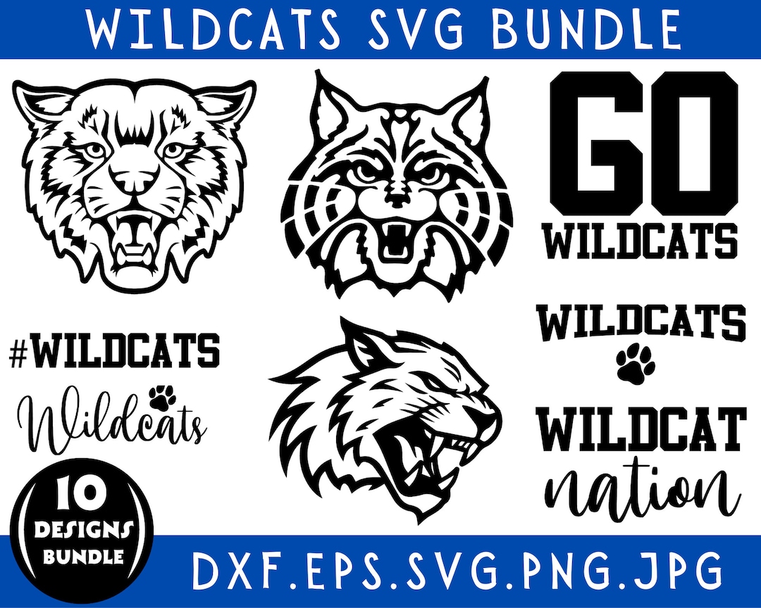 Wildcats Svg Bundle, Wildcats Svg, Wildcats, Wildcats Png, Svg Files ...