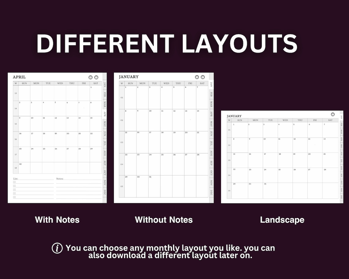 Remarkable Calendar, Remarkable 2, Remarkable Planner, Remarkable ...