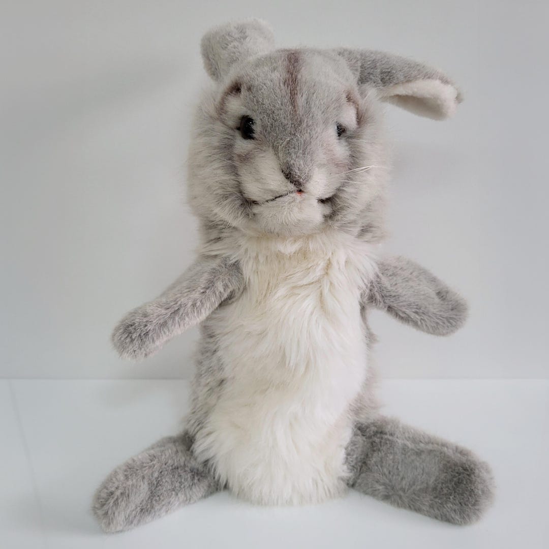 Steiff Bunny Rabbit Jolly Hase Hand Puppet Stuffie | Vintage ...