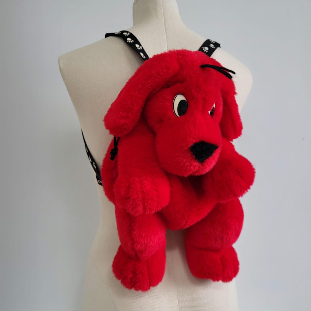 Clifford Big Red Dog Scholastic Vintage Collectible Plush Stuffed Toy ...