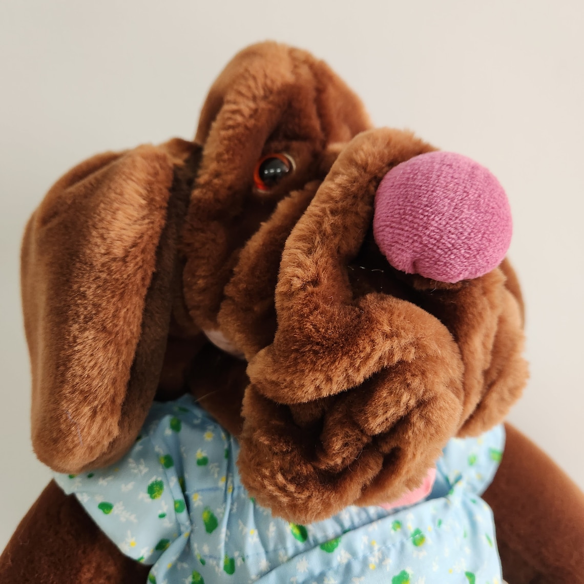 Wrinkles Dog Ganzbros Winkles Puppet Puppy Dog Stuffed Toy Plush Dog ...