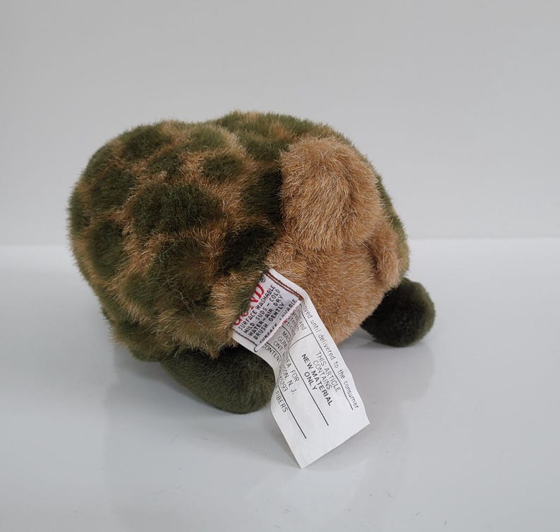 GUND Whiz Vintage Turtle Stuffed Toy | Collectible Turtle Plush 1980s ...
