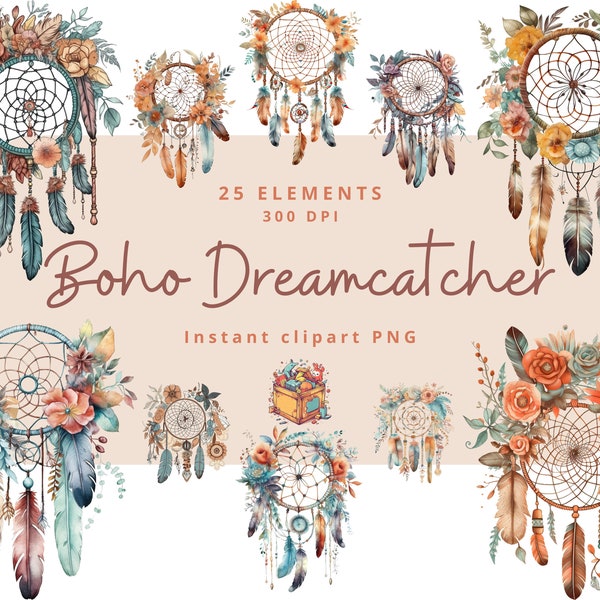 Boho Dreamcatcher - Etsy