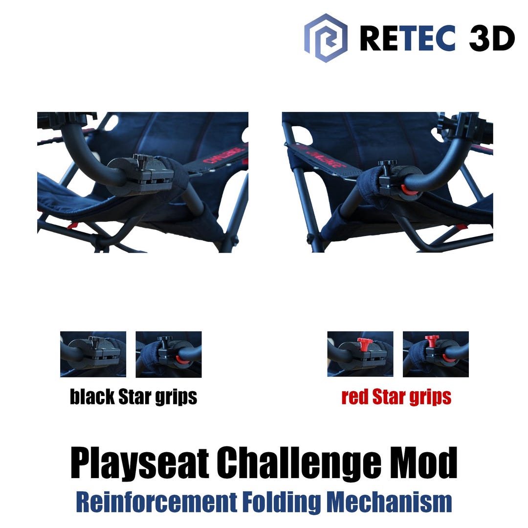 Playseat Challenge Mod - Reinforcement Folding Mechanism - Etsy