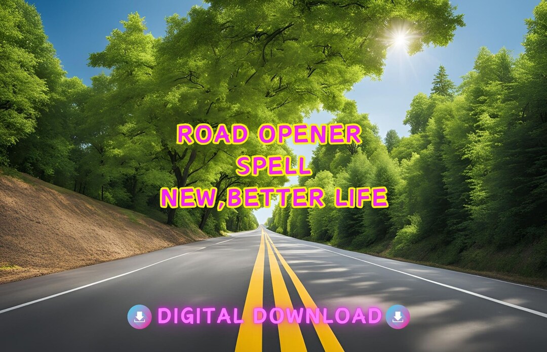 Road Opener Spell - New Opportunities - Remove Blockages -better Life ...