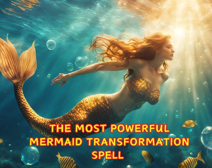 Mermaid Guardian Spell POWERFUL Protection & SUPERNATURAL Bond Mermaid ...