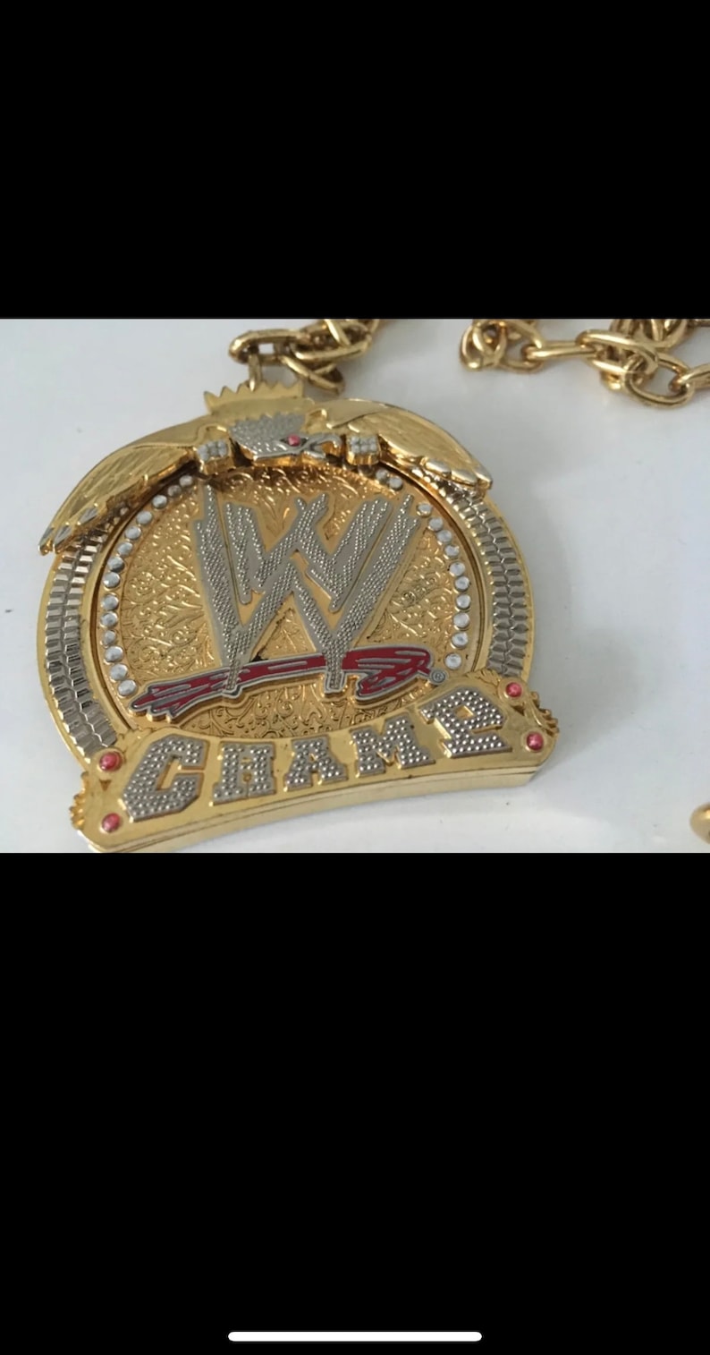 Official WWE John Cena Champ Spinner Pendant Signed by John Cena - Etsy