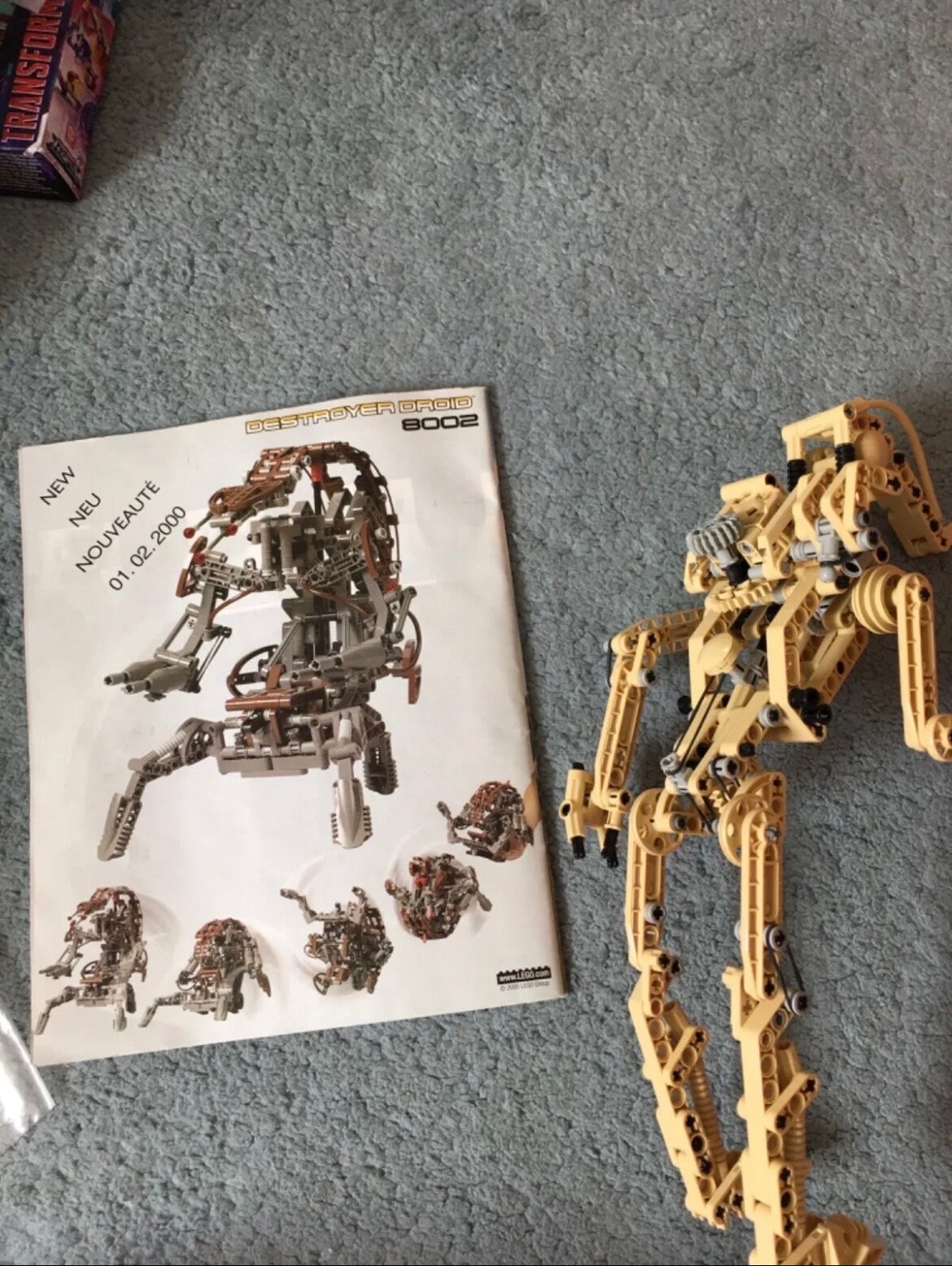 LEGO Star Wars Battle Droid (8001) - Etsy