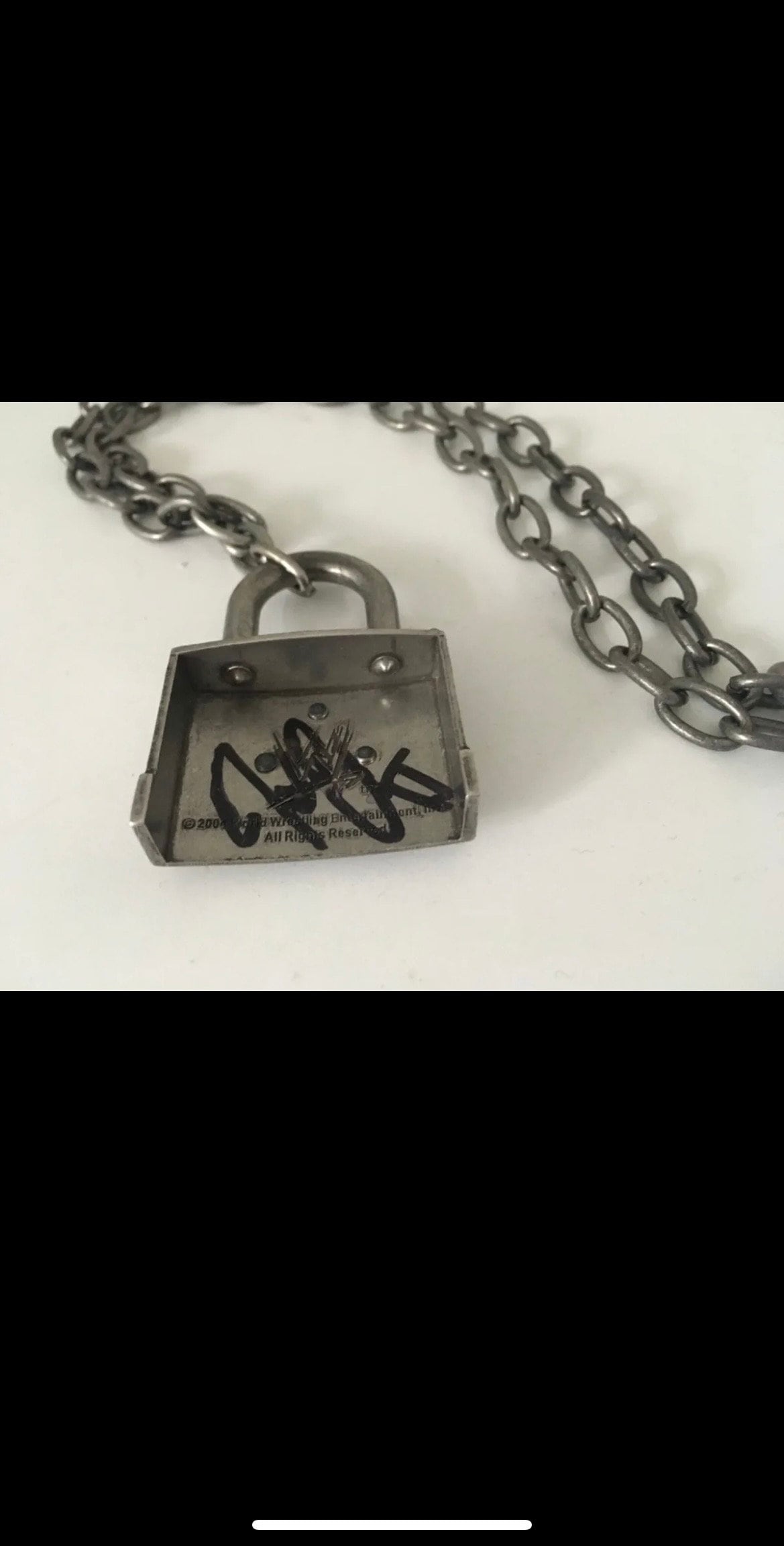 John Cena Word Life Retro Chain Pendant 2003 Signed - Etsy