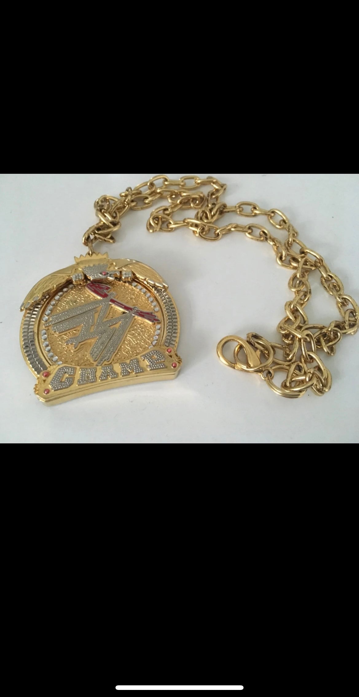 Official WWE John Cena Champ Spinner Pendant Signed by John Cena - Etsy