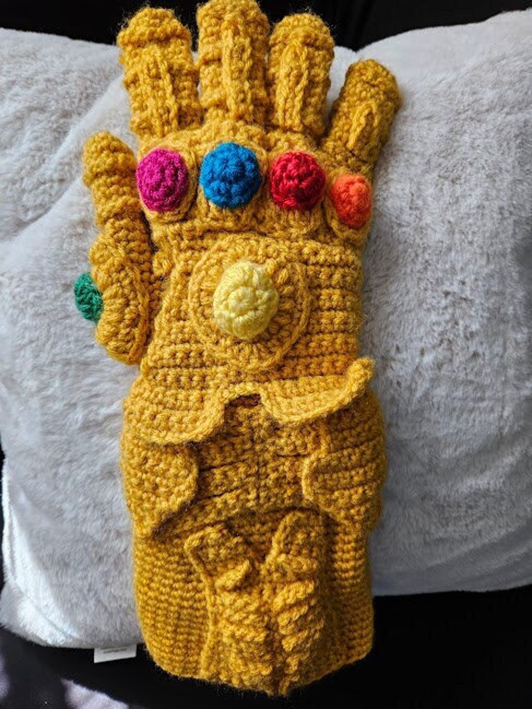 Crochet Infinity Gauntlet Glove - Etsy