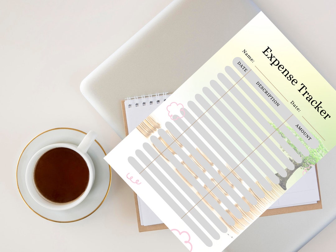 Expense Tracker, Business Expense Log Printable, Spending Tracker ...