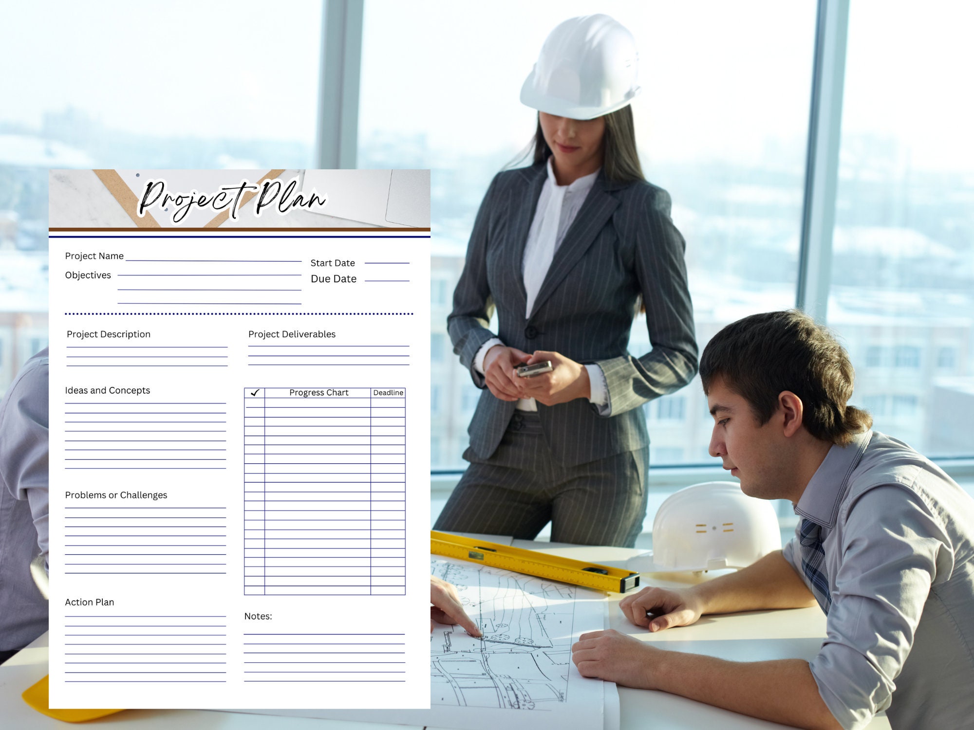 Best Project Planner Printable | Project Planner Template | Project ...