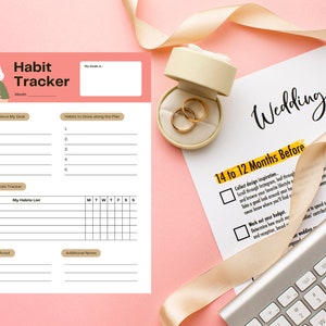 2023 Habit Tracker Printable | Habit Tracker Digital | Yearly, Monthly ...