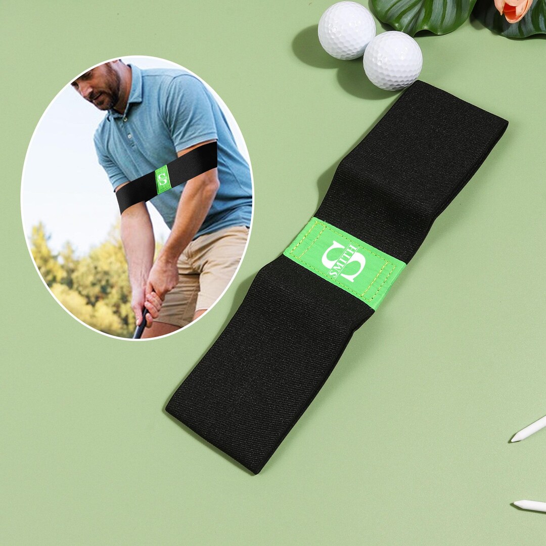 Personalized Golf Swing Training Aid - Swing Correcting Arm Band - Golf ...