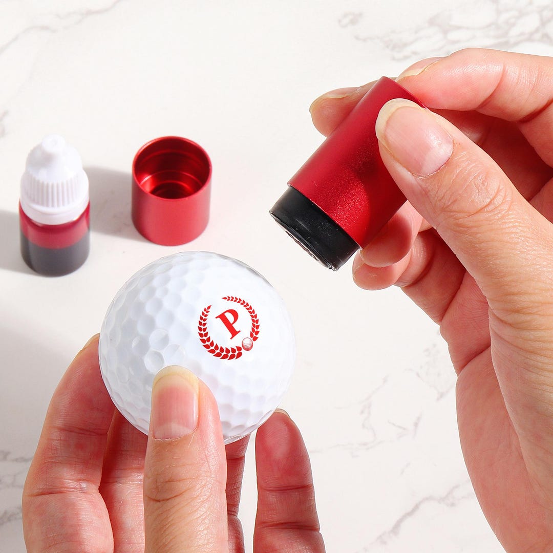 Personalized Golf Ball Stamper | Custom Monogram Stamp for Golf Balls ...