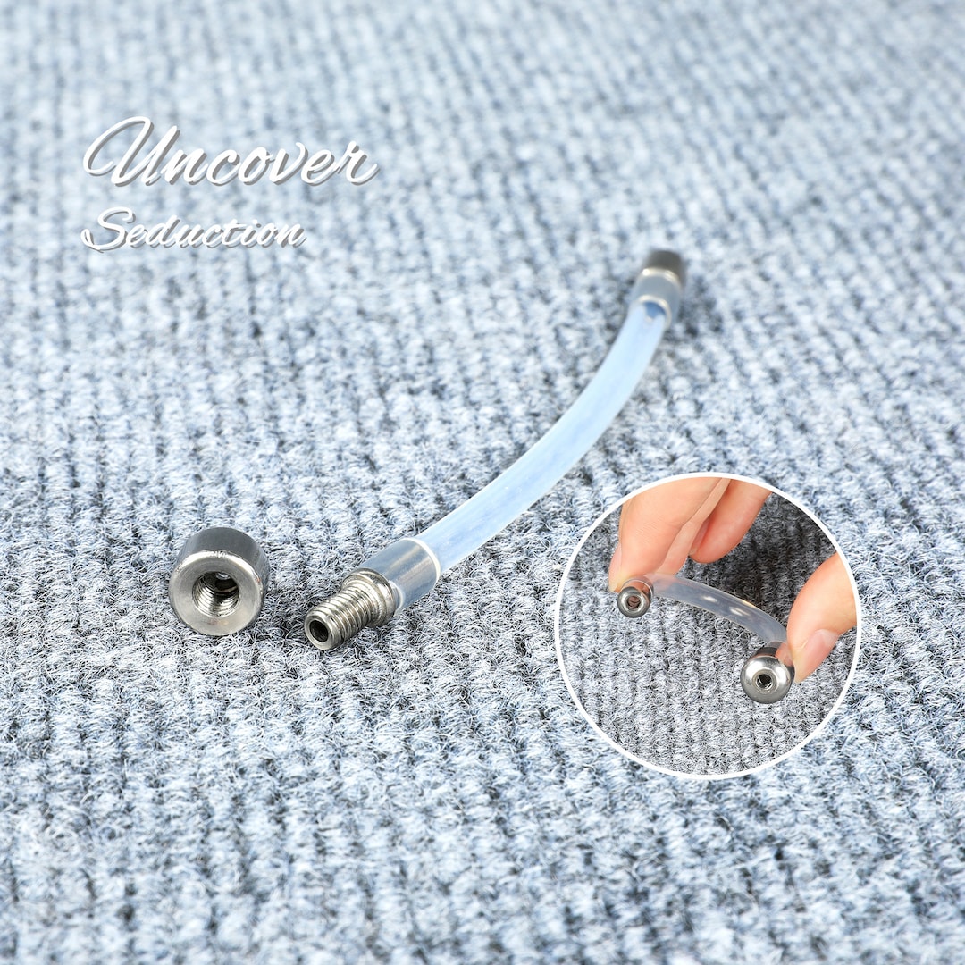 Silicone Urethral Catheter, Urethral Sounding Toy, Hollow Urethral Plug ...