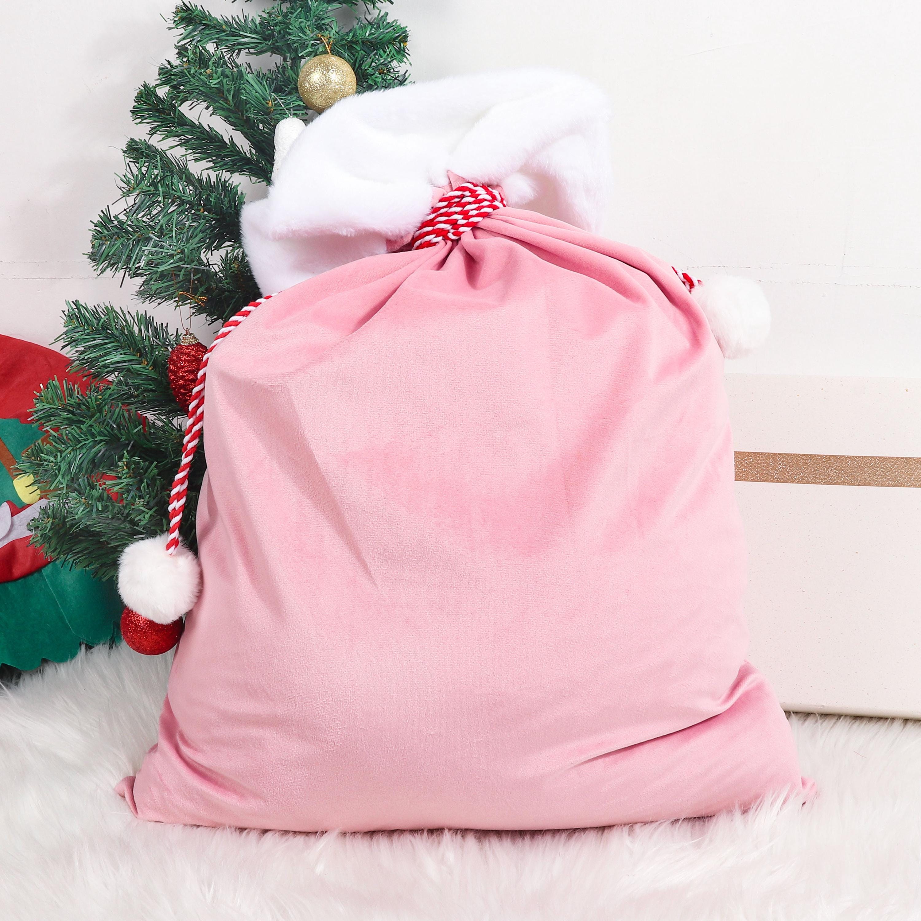 Large Santa Sack Bags,velvet Christmas Sack With Name,personalized ...