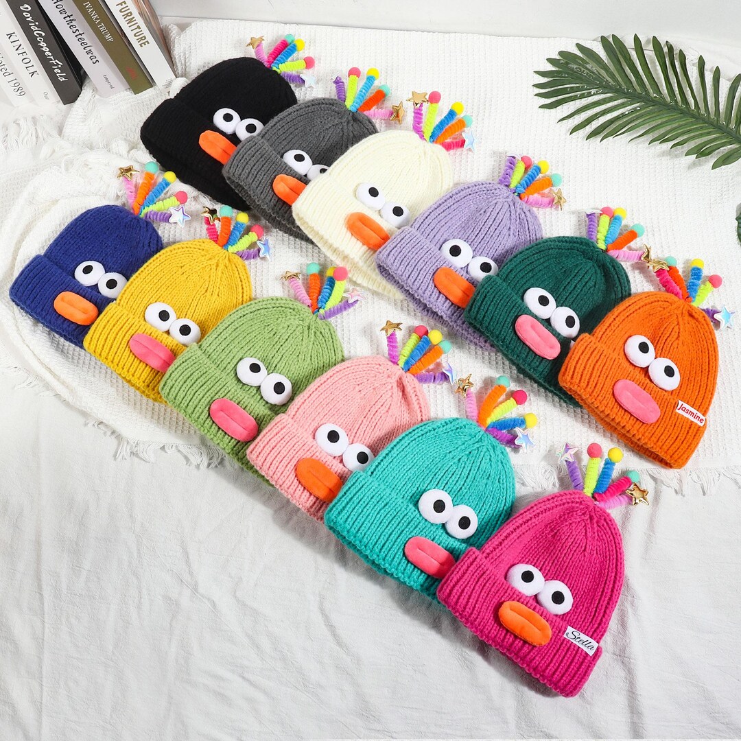 Personalized Hathats With Name,valentine's Day Gifts,monster Sausage ...