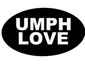 Umph Love Sticker Decal,car Decal,window Decal,car Stickers,laptop ...