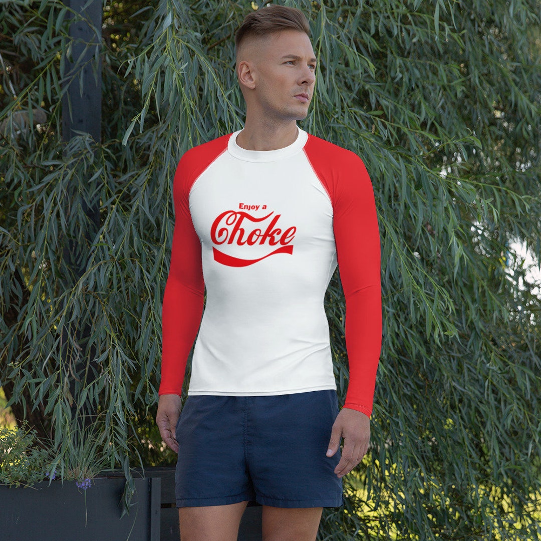 Enjoy a Choke - BJJ MMA Jiu Jitsu Martial Arts Men's Rash Guard Rash ...