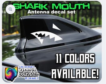 Hot Rod Shark Mouth WWII Bomb 1 Decal / Sticker Great for - Etsy