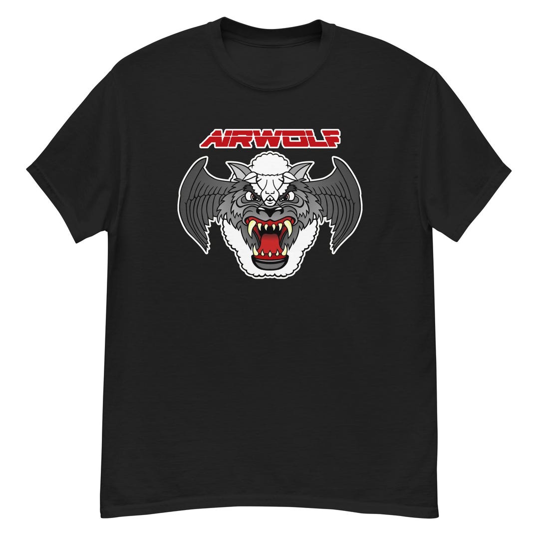 Airwolf 80's TV Show Helo Helicopter Fan Gift Unisex Classic Tee - Etsy