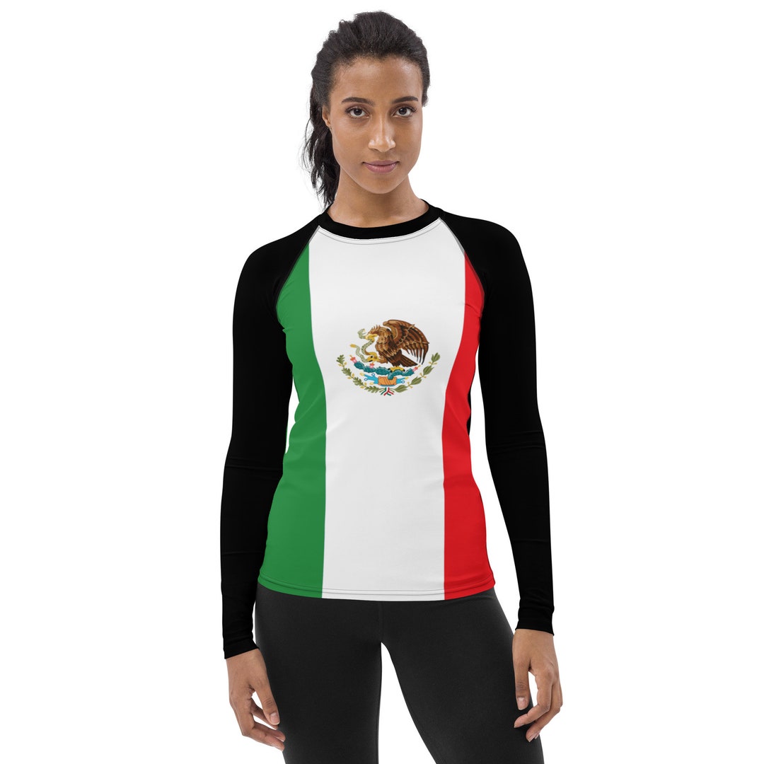 Mexico Women's BJJ Judo MMA Jui Jitsu Martial Arts Rash Guard - Etsy