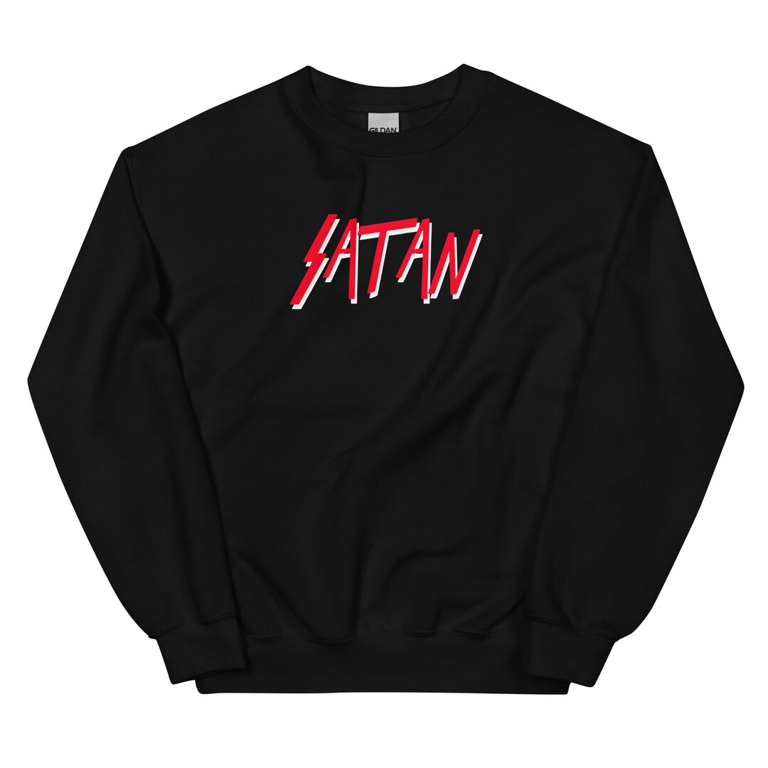 Satan Baphomet Lucifer Metal Band Rock Band Heavy Metal Sweatshirt - Etsy
