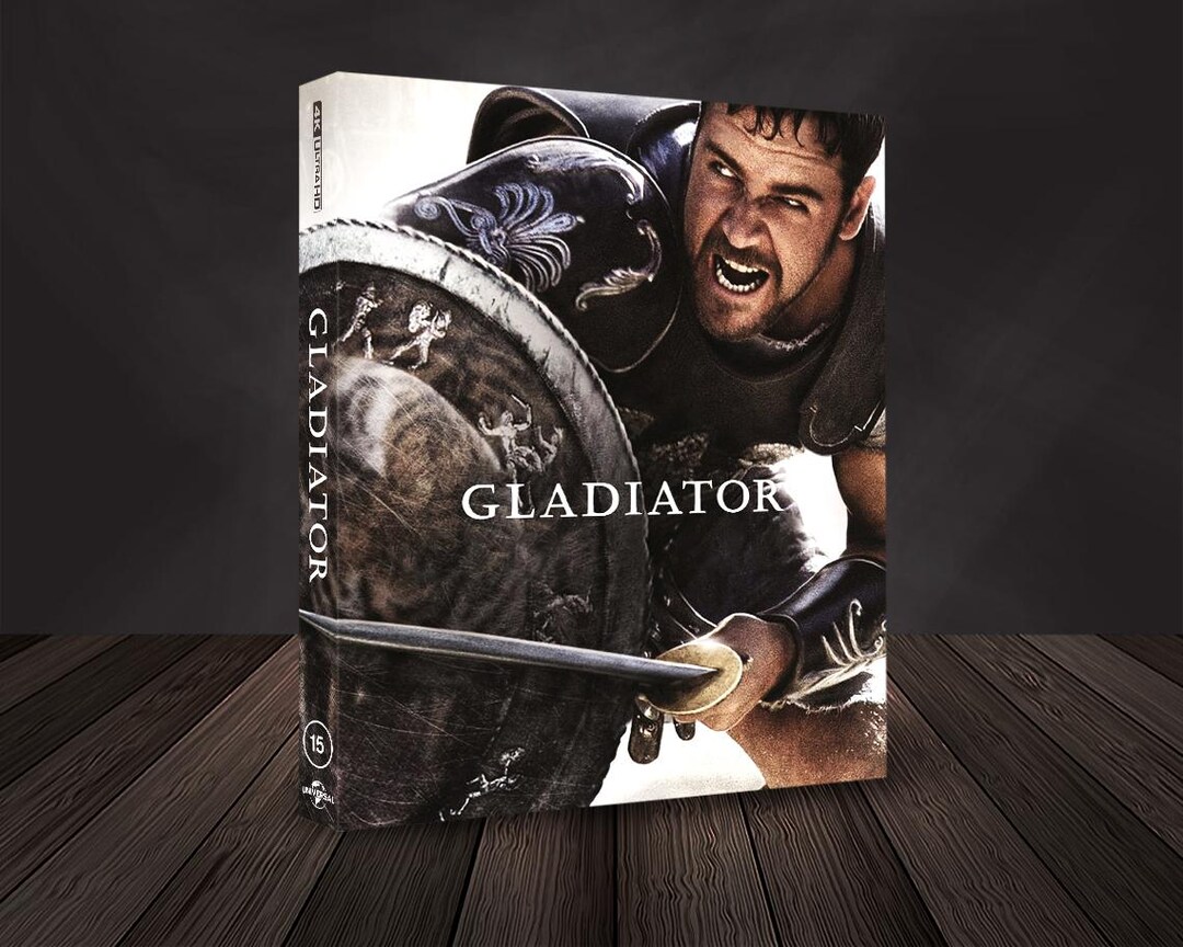 Gladiator 2000 Custom Blu-ray Slipcover - Etsy