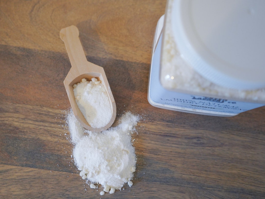 All Natural Wood Scoop for Powder Laundry Detergent, 100% Natural ...
