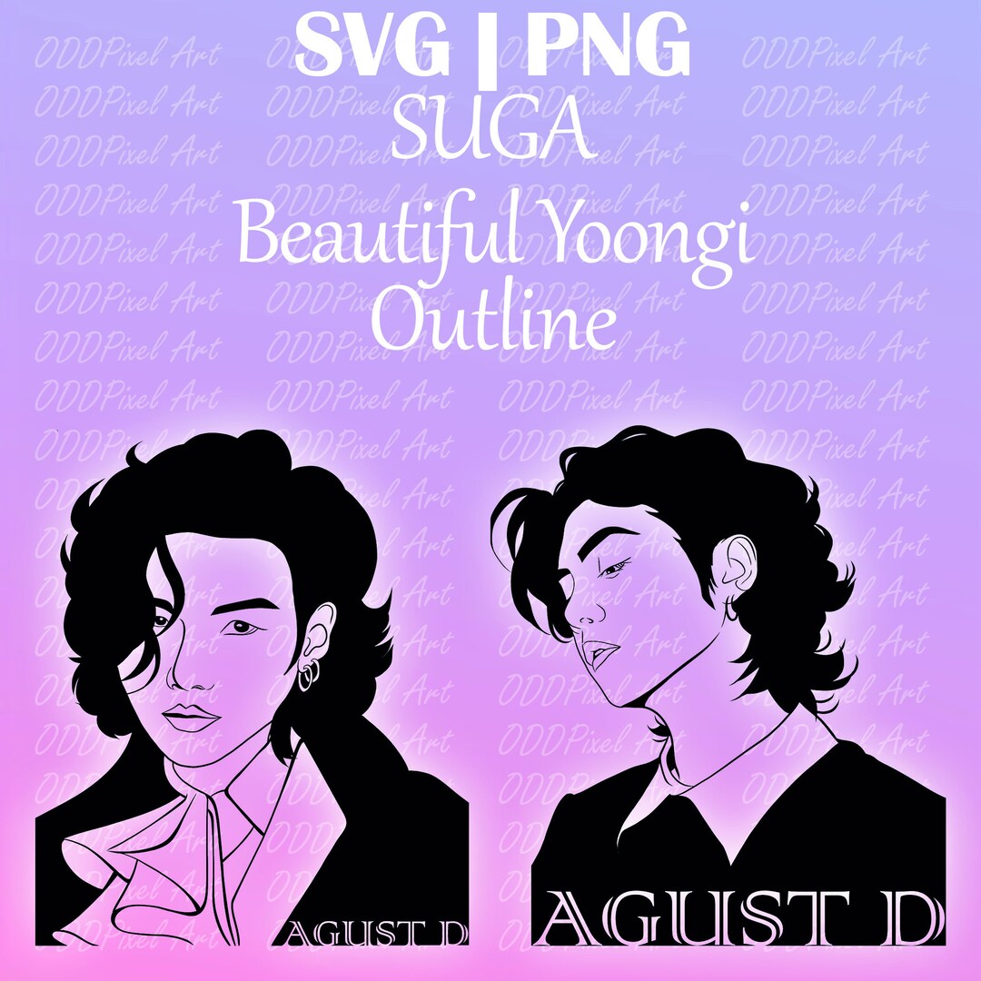 Ferocious Agust D SVG Bundle! Roar With Sublimation, Cricut ...