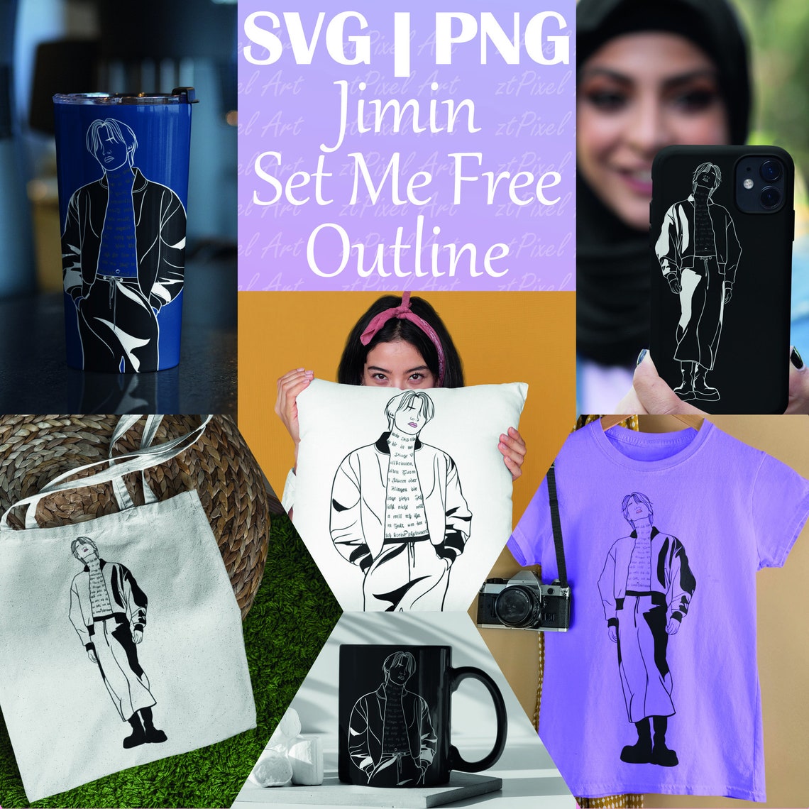Jimin SVG Bundle Unleash Sublimation Cricut Scrapbooking - Etsy Canada